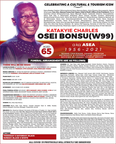 Katakyie Charles Osei Bonsu (W99) a.k.a Asea | R.I.P Ghana