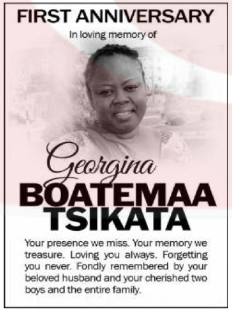 Georgina Boatemaa Tsikata | R.I.P Ghana