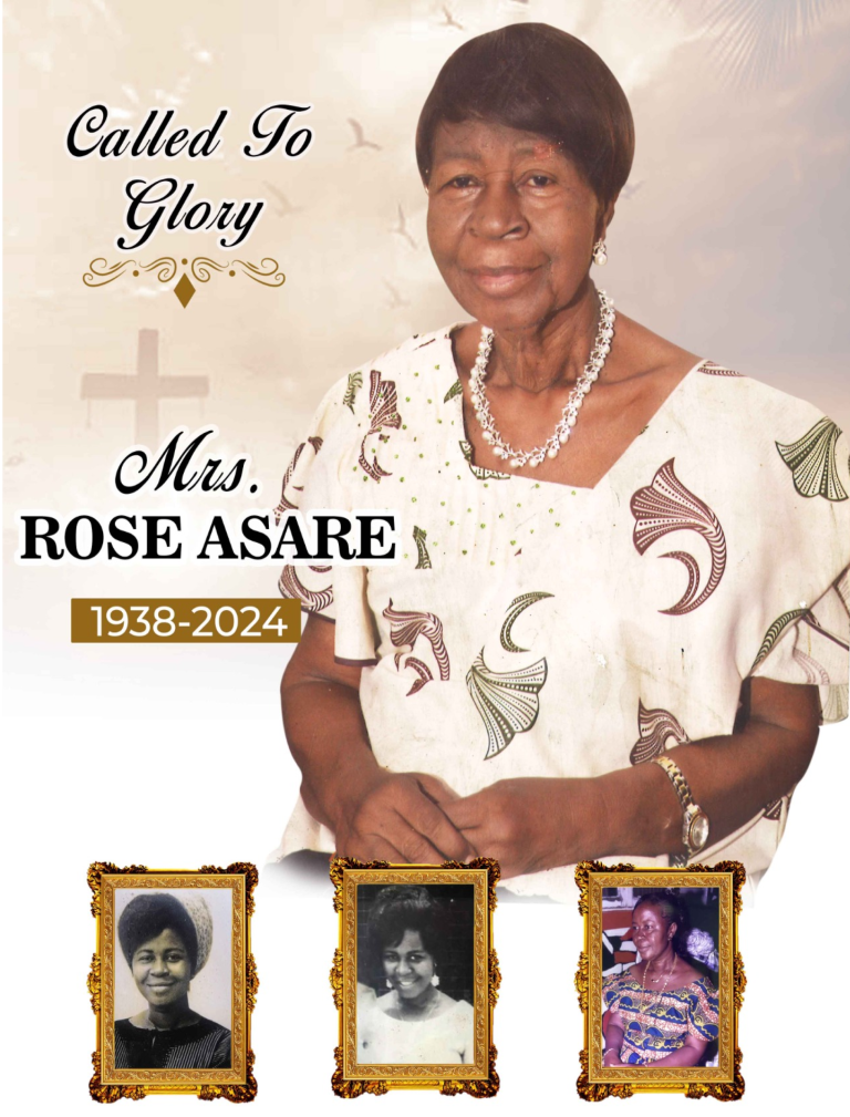 Mrs. Rose Asare | R.I.P Ghana